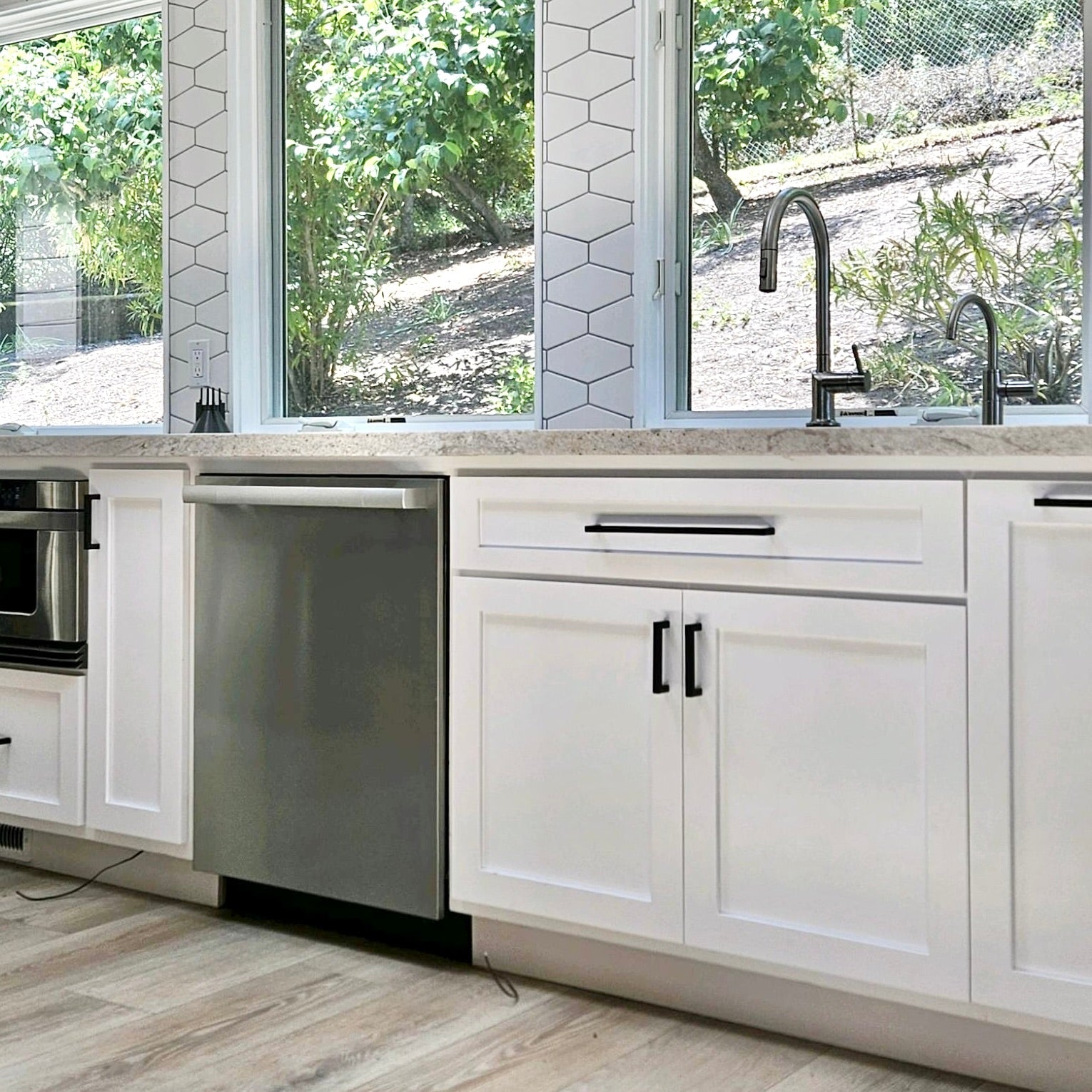 Beveled Cabinet Door Beveled Shaker Ash Kitchen Cabinet San Diego